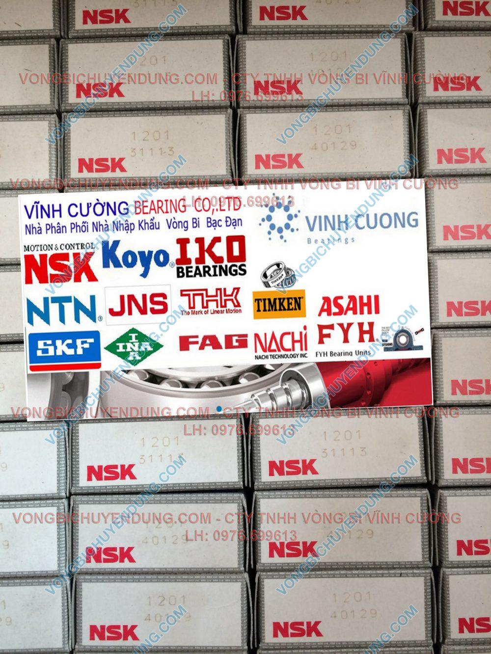 Vòng bi NSK 1201, Bạc đạn NSK 1201 - 12x32x10mm