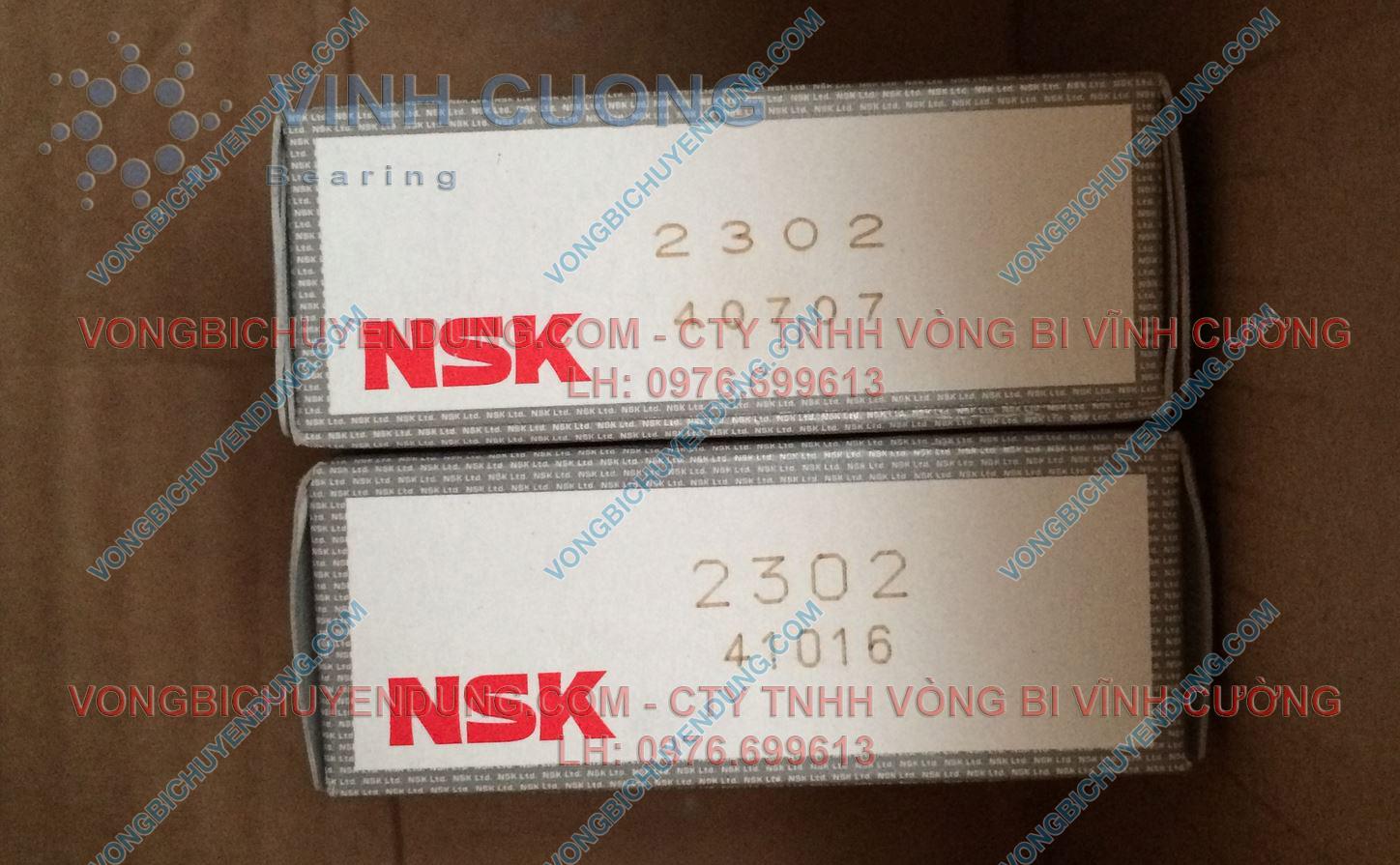 Vòng bi NSK 2302, Bạc đạn NSK 2302 - 15x42x17mm