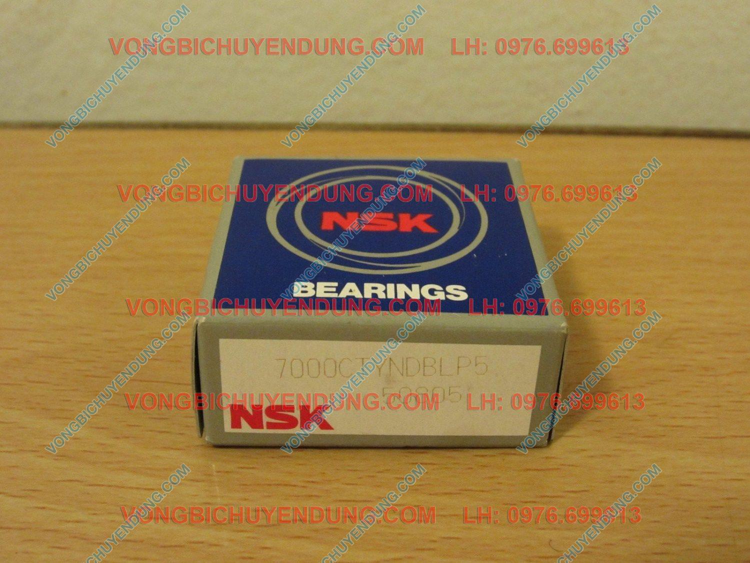 Vòng bi NSK 7000CTYNDBLP5, Bạc đạn NSK 7000CTYNDBLP5 - 10x26x8mm