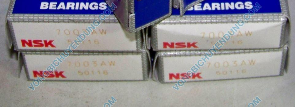 Vòng bi NSK 7003AW, Bạc đạn NSK 7003AW - 17x35x10mm