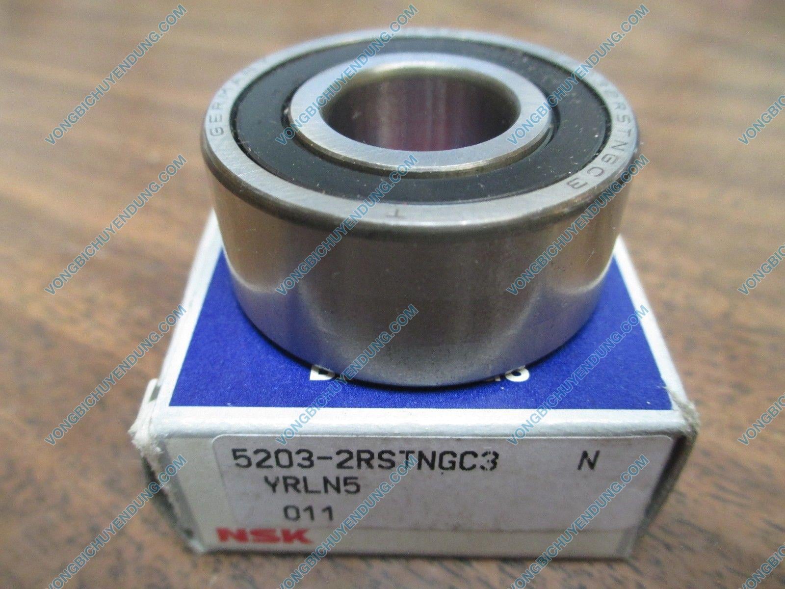 Vòng bi NSK 5203-2RSTNC3, Bạc đạn NSK 5203-2RSTNC3 - 17x40x17.5mm
