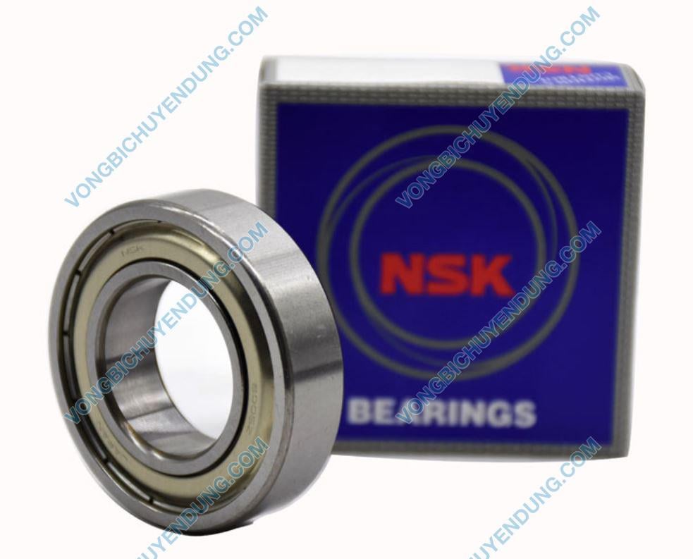 Vòng bi NSK 6004ZZ, Bạc đạn NSK 6004 ZZ CM - 20x42x12mm
