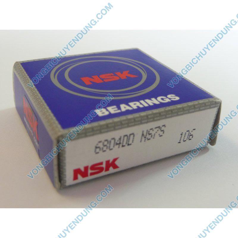 Vòng bi NSK 6804DDU, Bạc đạn NSK 6804 DDU - 20x32x7mm