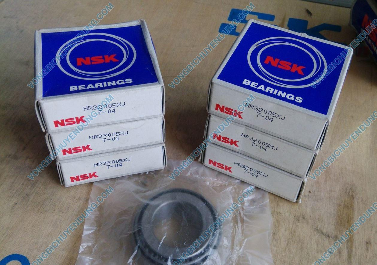 Vòng bi NSK HR32005XJ, Bạc đạn NSK HR 32005 XJ - 25x47x15mm
