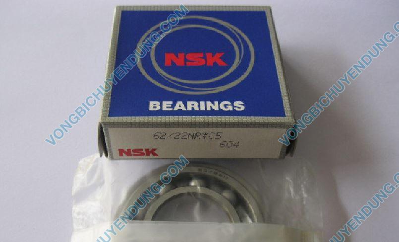 Vòng bi NSK 62/22, Bạc đạn NSK 62/22 - 22x50x14mm