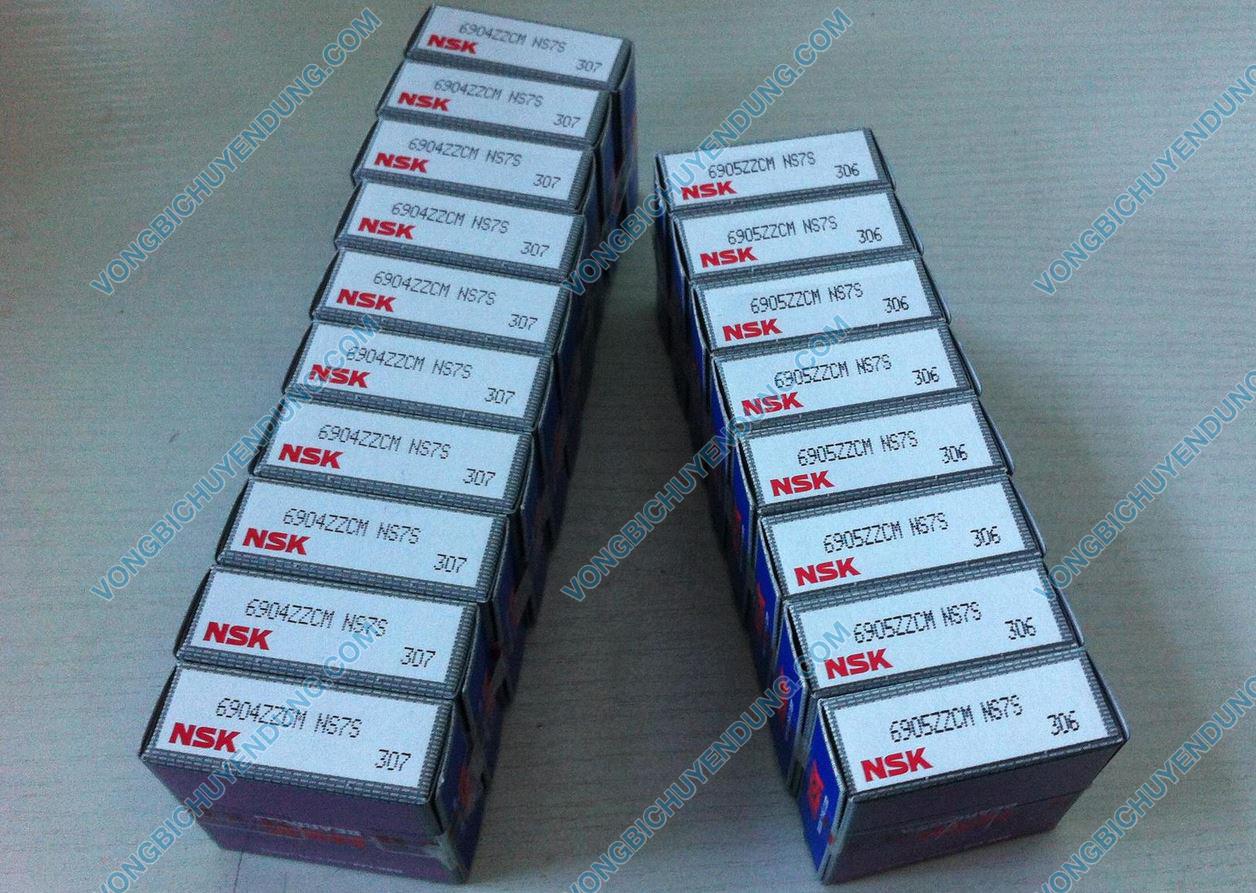 VÒNG BI NSK 6905ZZ, BẠC ĐẠN NSK 6905 ZZ - 25x42x9mm