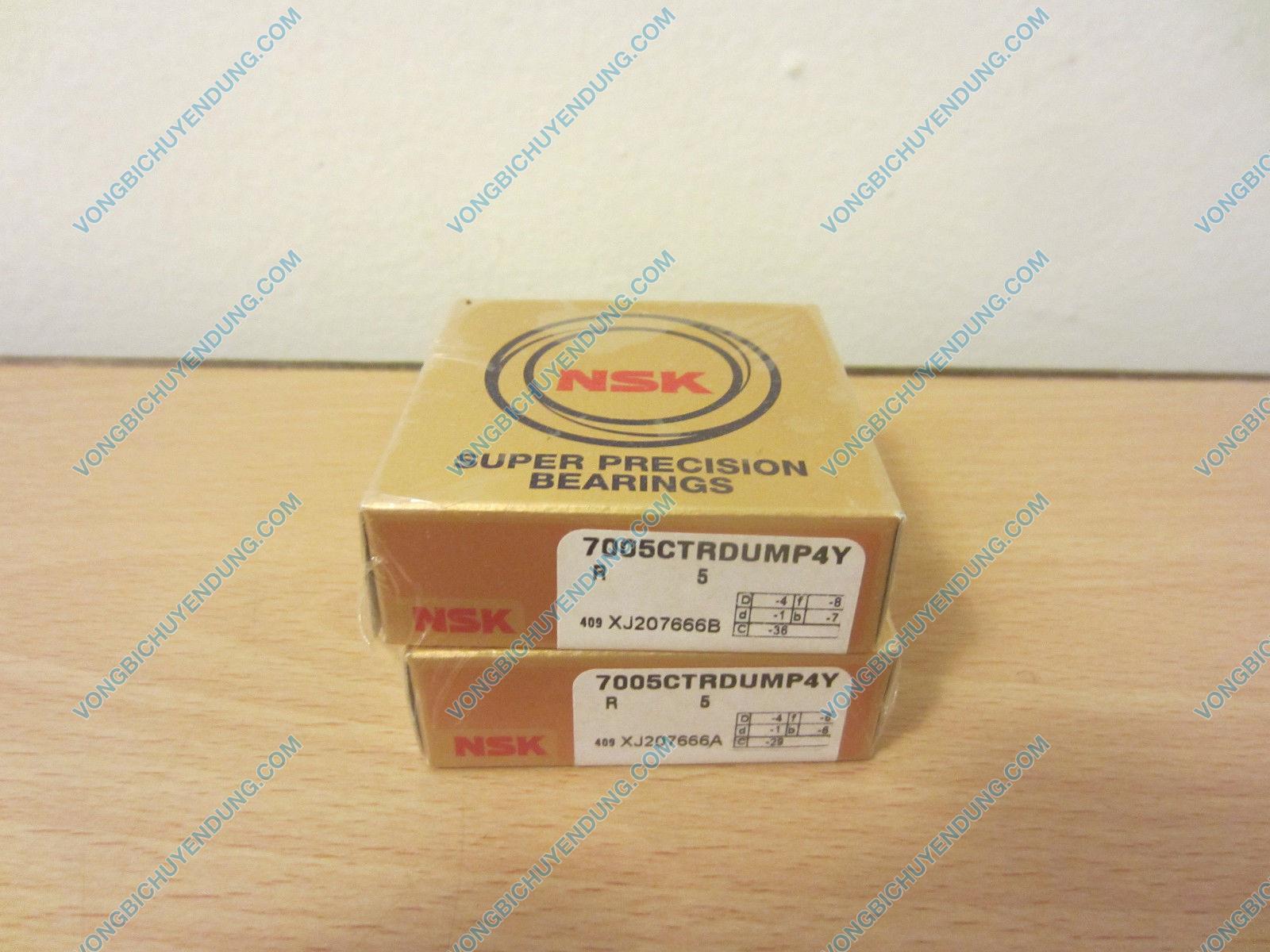 VÒNG BI NSK 7005CTRDUMP4, BẠC ĐẠN NSK 7005 CTRDUMP4 - 25x47x12mm