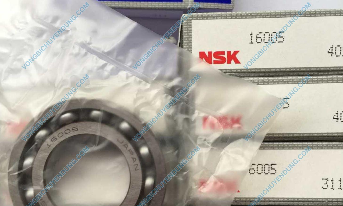 Vòng bi NSK 16005, Bạc đạn NSK 16005 - 25x47x8mm