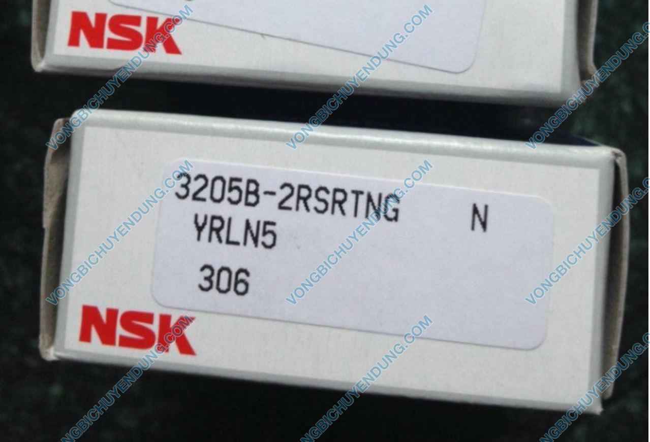 Vòng bi NSK 3205B-2RSRTNG, Bạc đạn NSK 3205B-2RSRTNG - 25x52x20.6mm