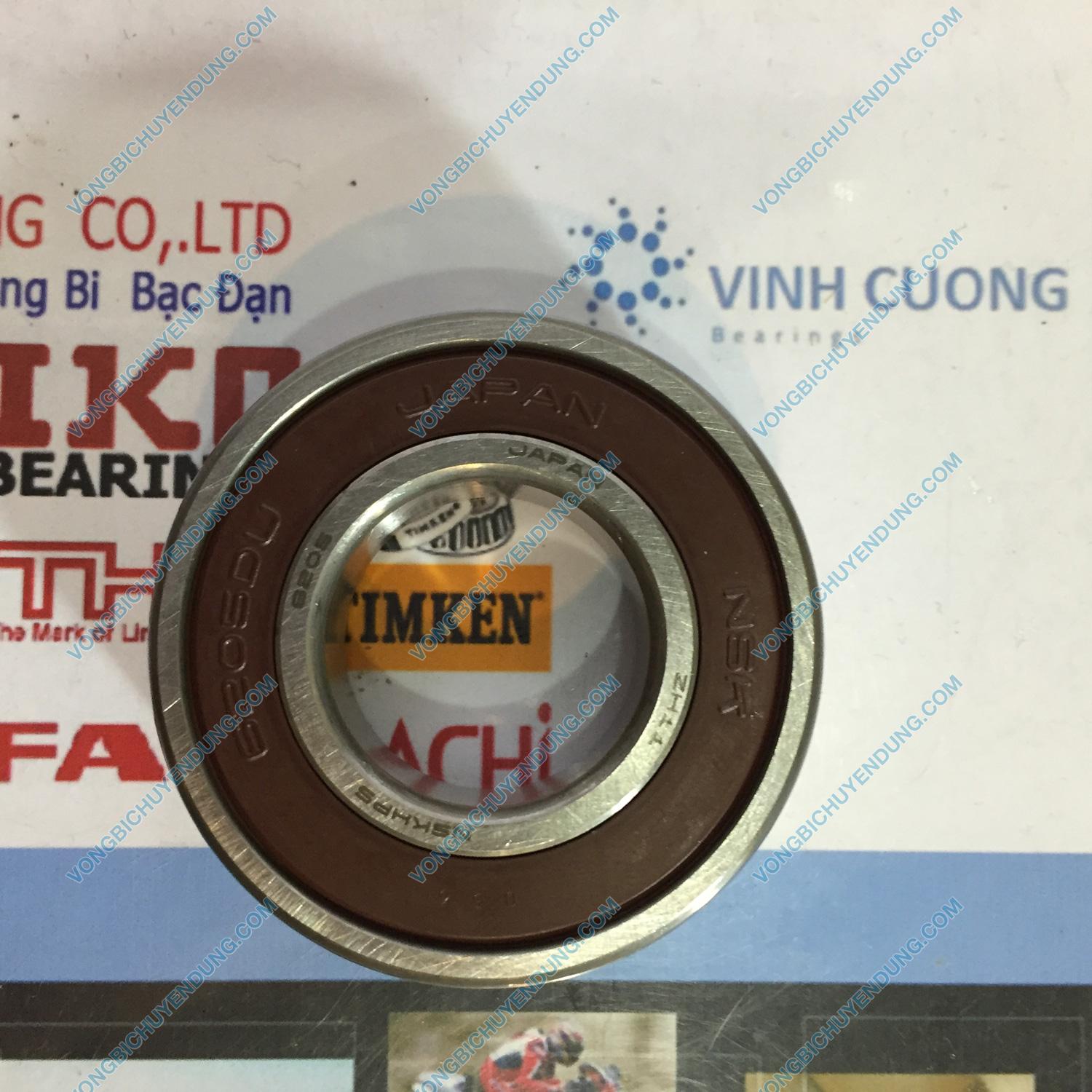 VÒNG BI NSK 6205DDU, BẠC ĐẠN NSK 6205 DDU - 25x52x15mm