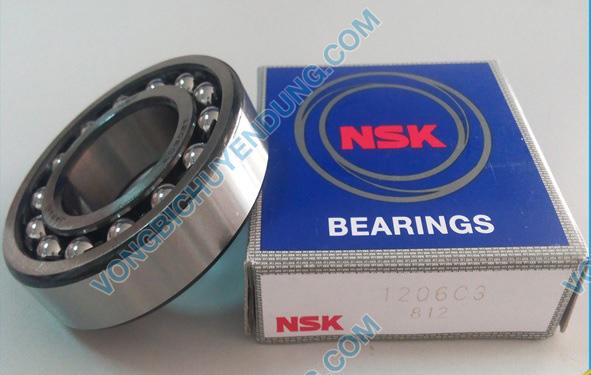 Vòng bi NSK 1206, Bạc đạn NSK 1206 - 30x62x16mm