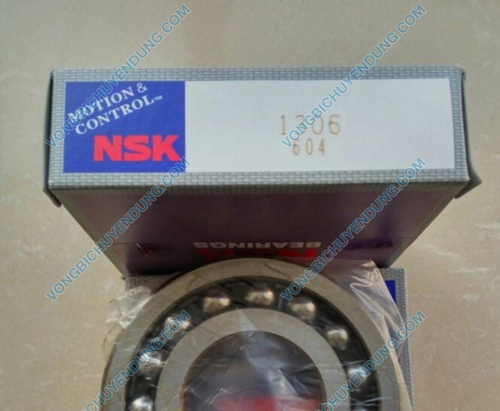 Vòng bi NSK 1306, Bạc đạn NSK 1306 - 30x72x19mm