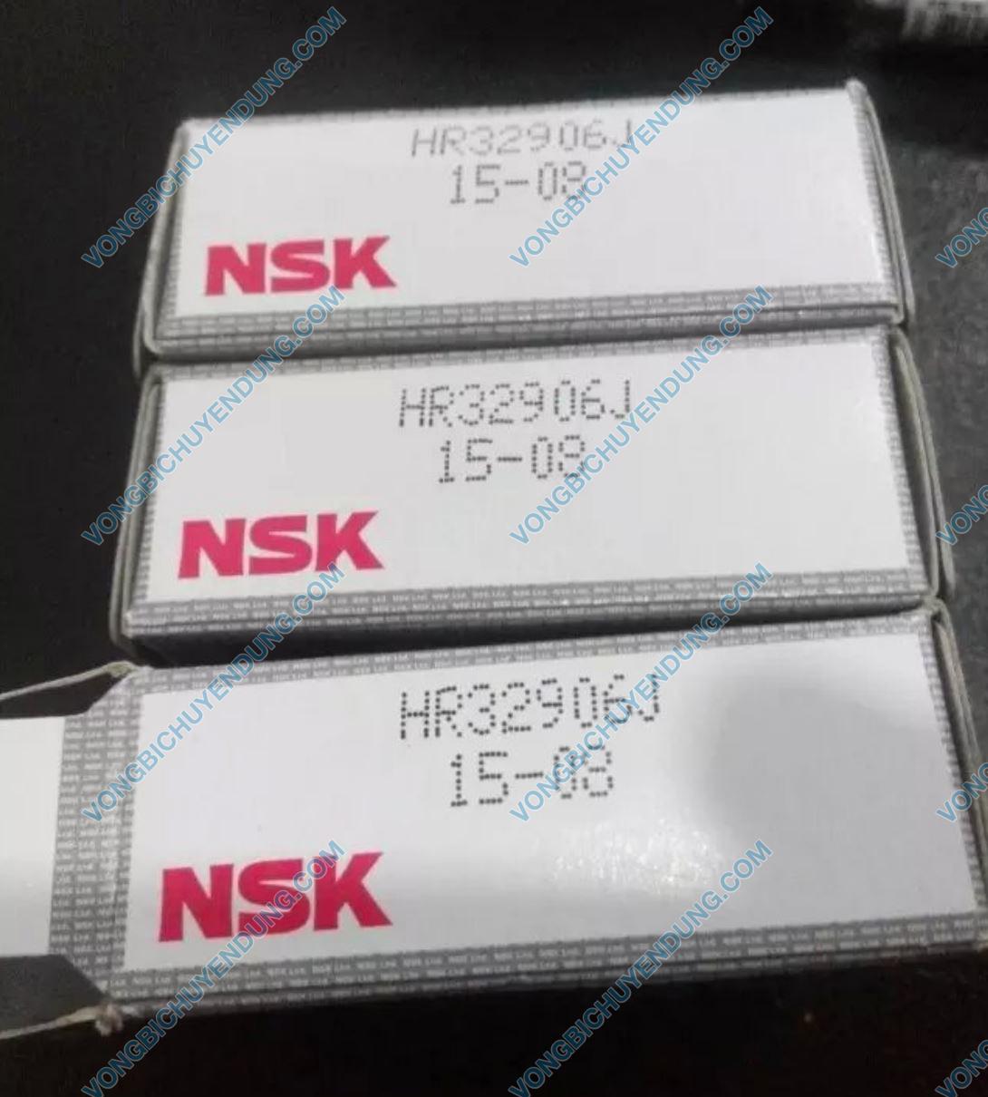 Vòng bi NSK HR32906J, Bạc đạn NSK HR 32906 J - 30x47x12mm