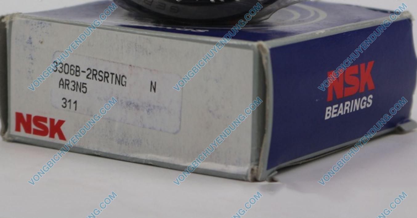 Vòng bi NSK 3306, Bạc đạn NSK 3306 - 30x72x30.2mm