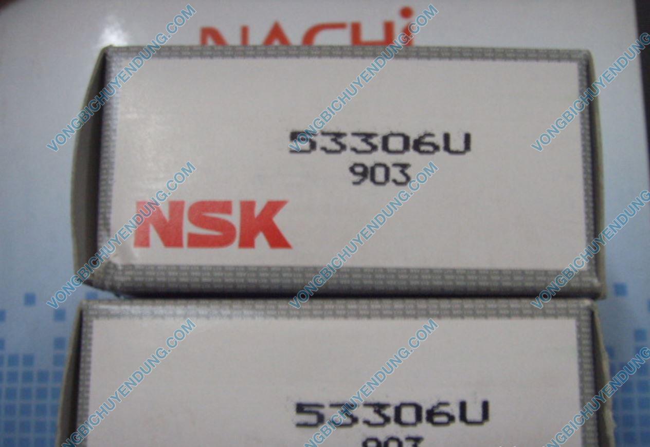 VÒNG BI NSK 53306, BẠC ĐẠN NSK 53306 - 30x60x25mm