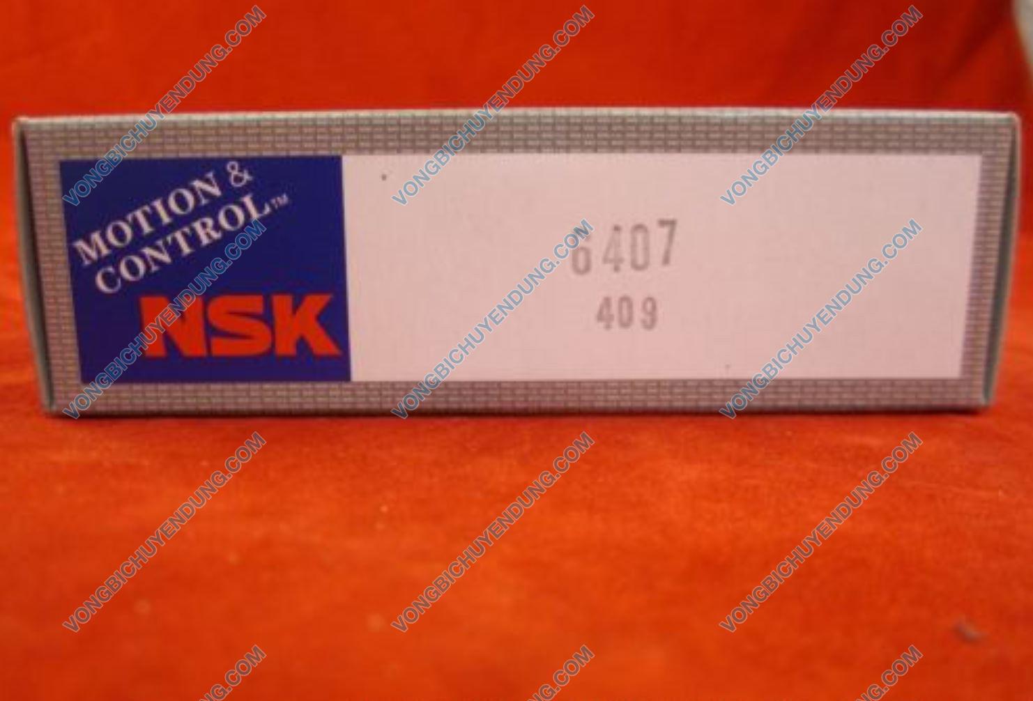 Vòng bi NSK 6407, Bạc đạn NSK 6407 - 35x100x25mm