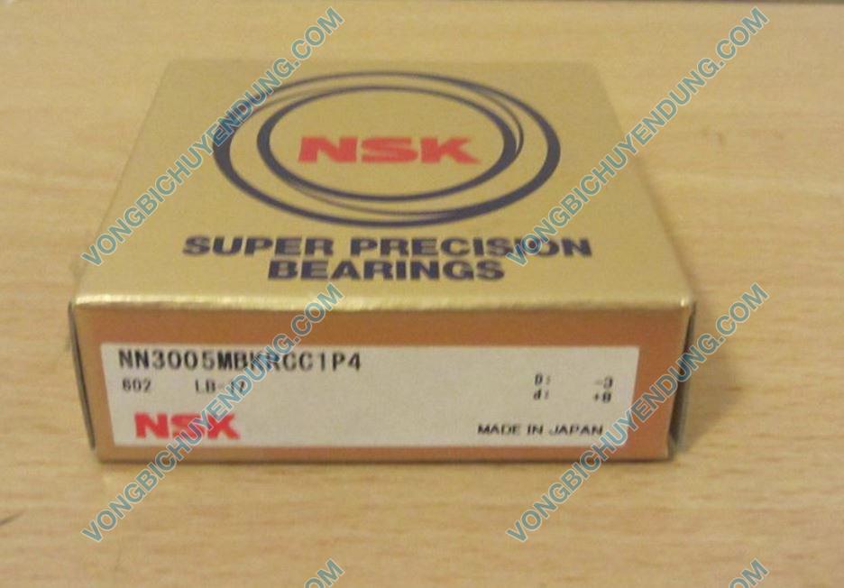 VÒNG BI NSK NN3005MBKRCC1P4, BẠC ĐẠN NSK NN3005 MBKRCC1P4 - 25x47x16mm