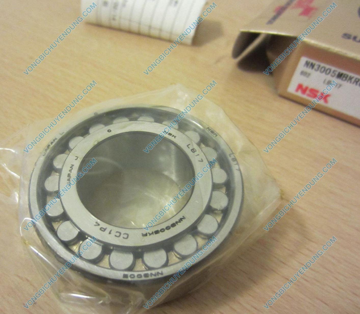VÒNG BI NSK NN3005MBKRCC1P4, BẠC ĐẠN NSK NN3005 MBKRCC1P4 - 25x47x16mm