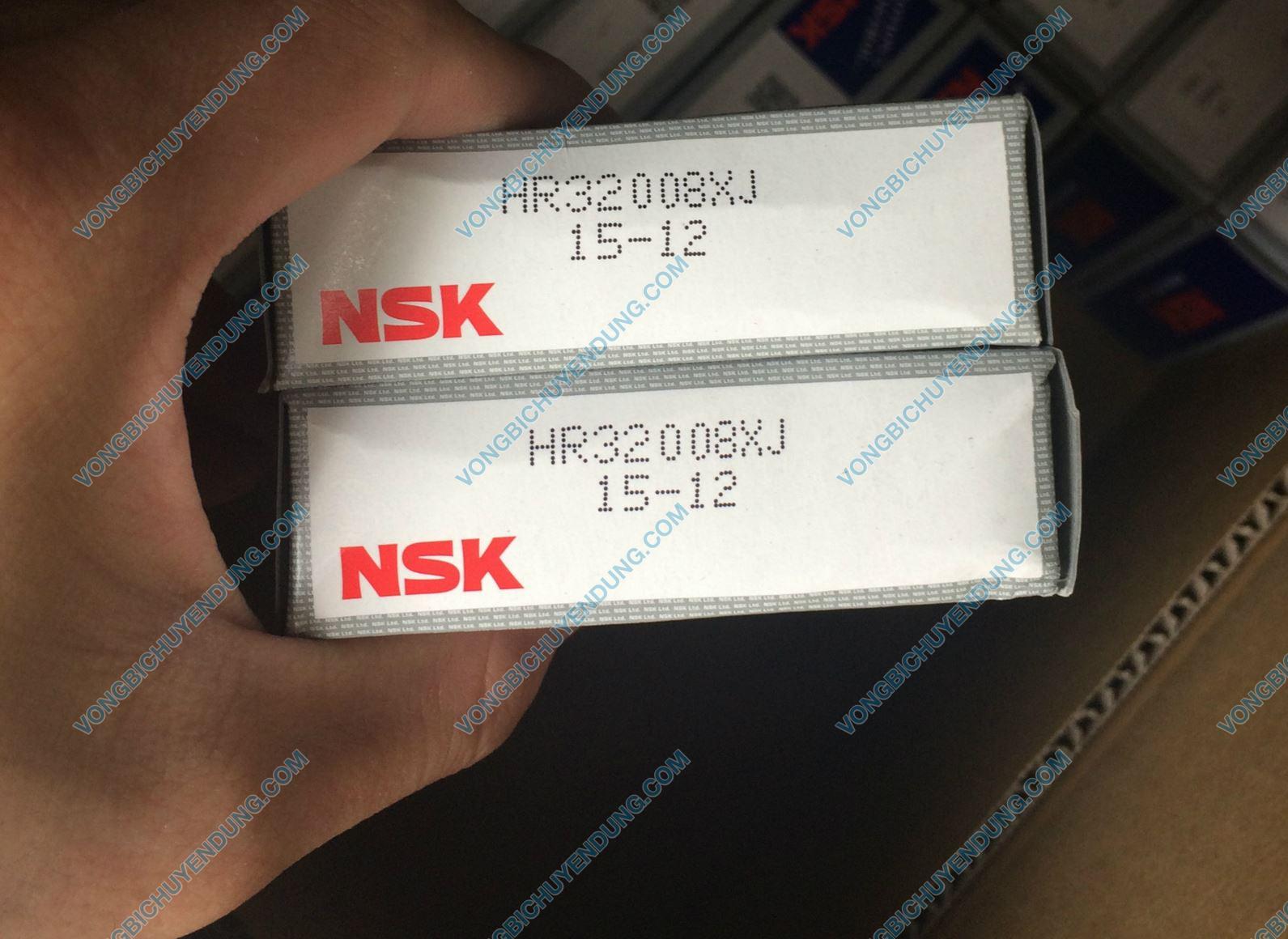 Vòng bi NSK HR32008XJ, Bạc đạn NSK HR 32008 XJ - 40x68x19mm