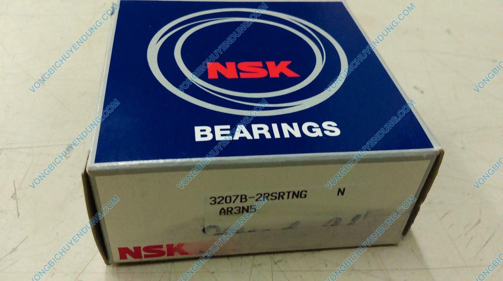Vòng bi NSK 3207, Bạc đạn NSK 3207 - 35x72x27mm