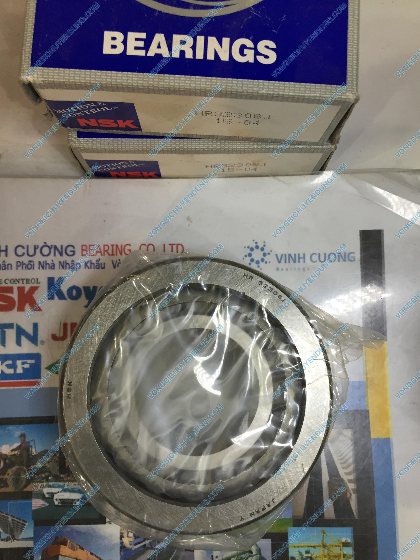 Vòng bi NSK HR32308J, Bạc đạn NSK HR 32308 J - 40x90x35.25mm