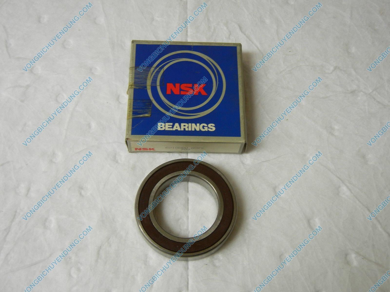 Vòng bi NSK 6010DDU, Bạc đạn NSK 6010DDU - 50x80x16mm