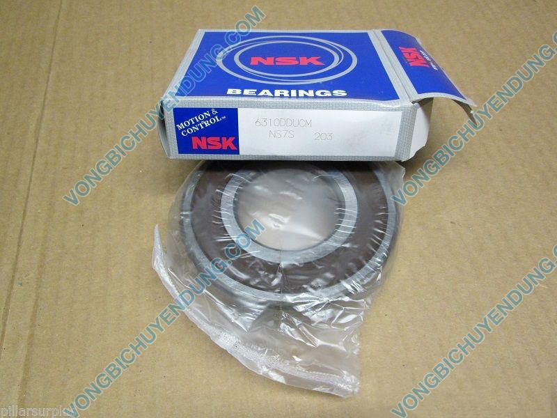 Vòng bi NSK 6310DDU, Bạc đạn NSK 6310DDU - 50x110x27mm