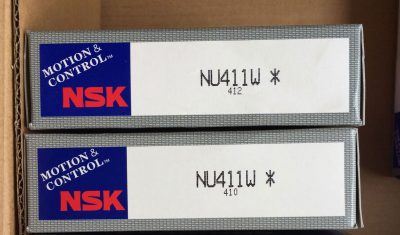 Vòng bi NSK NU411W, Bạc đạn NSK NU 411 W - 55x140x33mm
