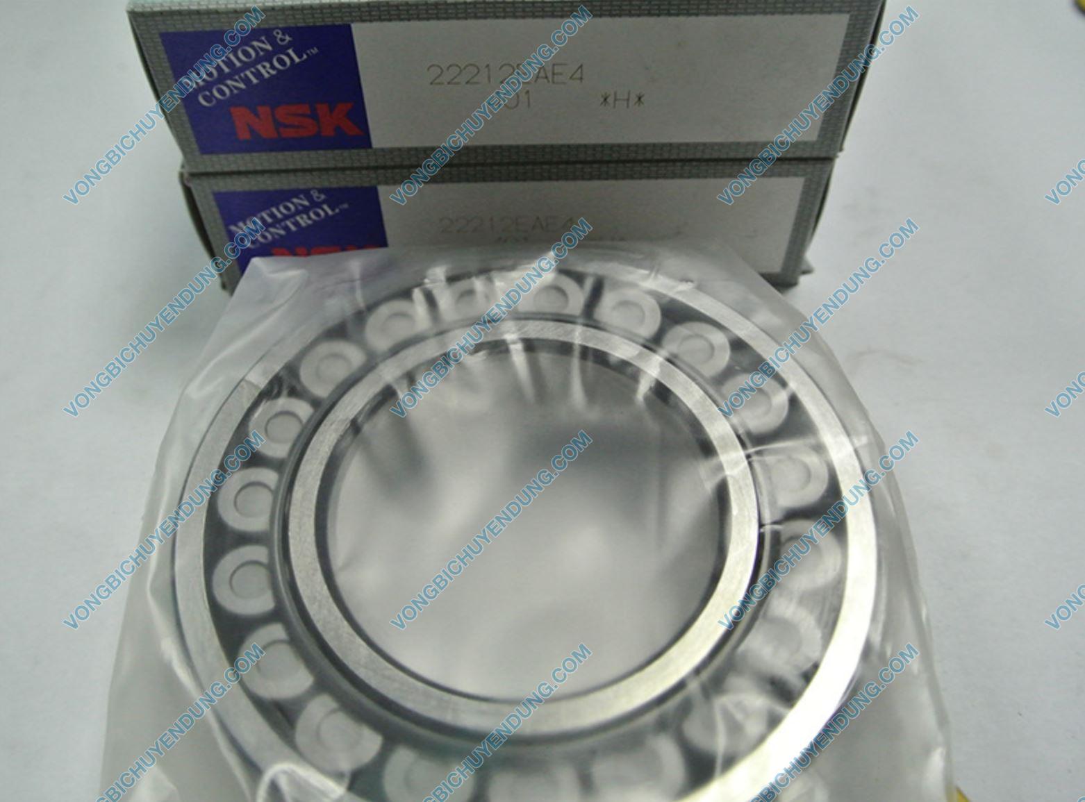 VÒNG BI NSK 22212EAE4, BẠC ĐẠN NSK 22212 EAE4 - 60x110x28mm