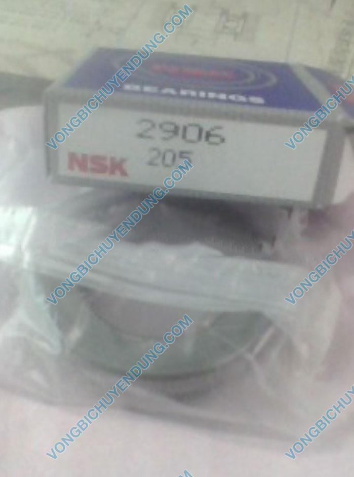 VÒNG BI NSK 2906, BẠC ĐẠN NSK 2906