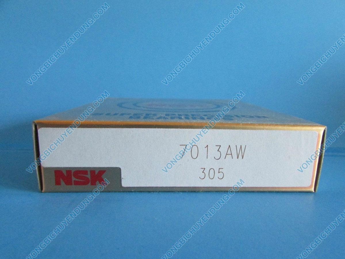 VÒNG BI NSK 7013AW, BẠC ĐẠN NSK 7013AW - 65x100x18mm