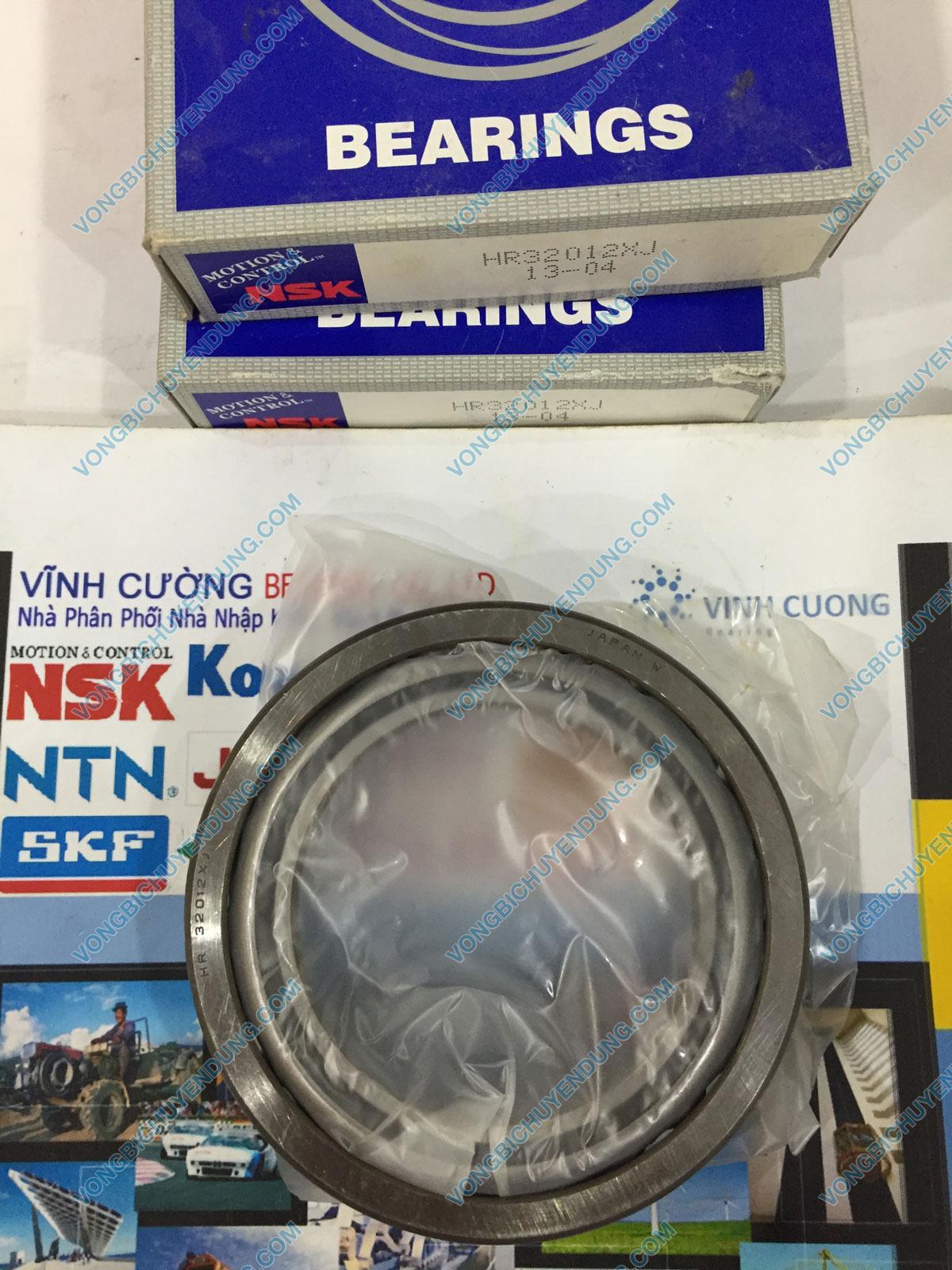 Vòng bi NSK HR32012XJ, Bạc đạn NSK HR 32012 XJ - 60x95x23mm