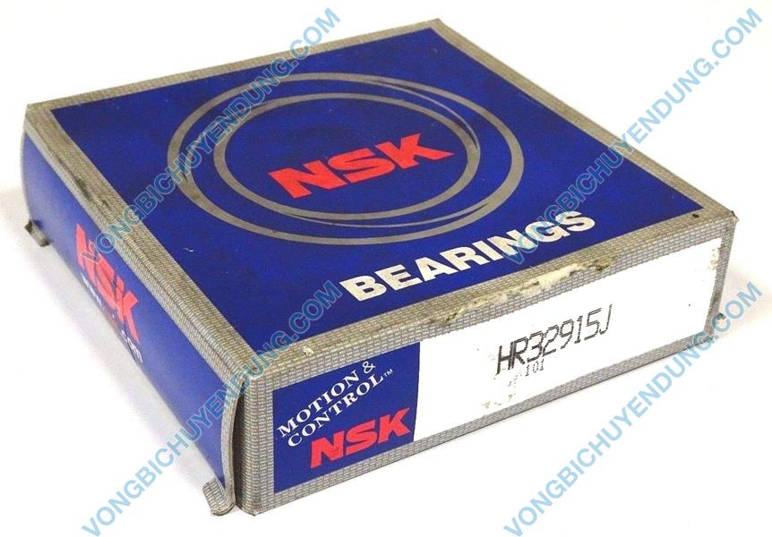 Vòng bi NSK HR32915J, Bạc đạn NSK HR 32915 J - 75x105x20mm