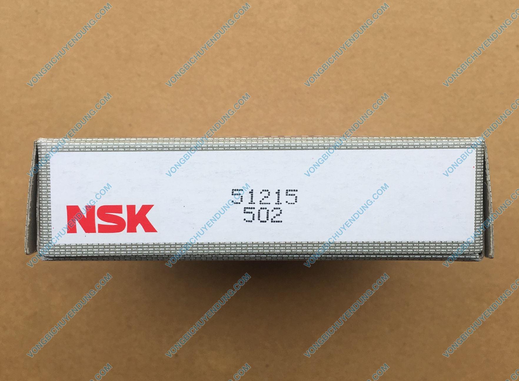 VÒNG BI NSK 51215, BẠC ĐẠN NSK 51215 - 75x110x27mm