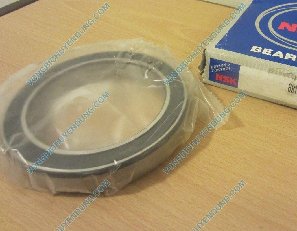 Vòng bi NSK 6916VV, Bạc đạn NSK 6916 VV - 80x110x16mm