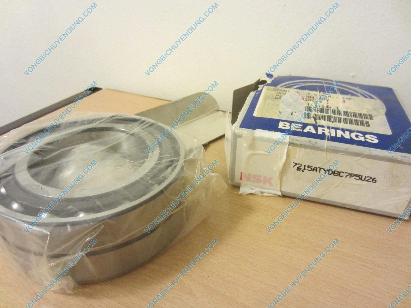 VÒNG BI NSK 7215ATYDBC7P5, BẠC ĐẠN NSK 7215ATYDBC7P5 - 75x130x25mm