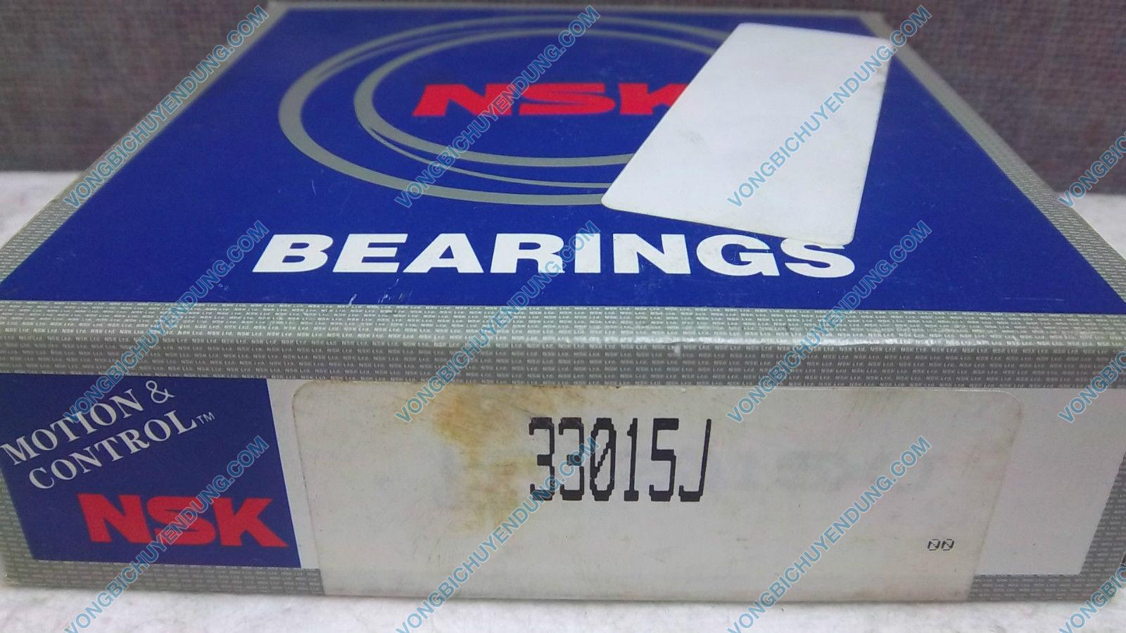 Vòng bi NSK HR33015J, Bạc đạn NSK HR 33015 J - 75x115x31mm