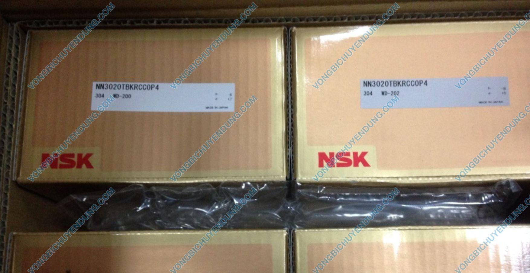 VÒNG BI NSK NN3020TBKRCC0P4, BẠC ĐẠN NSK NN3020 TBKRCC0P4 - 100x150x37mm