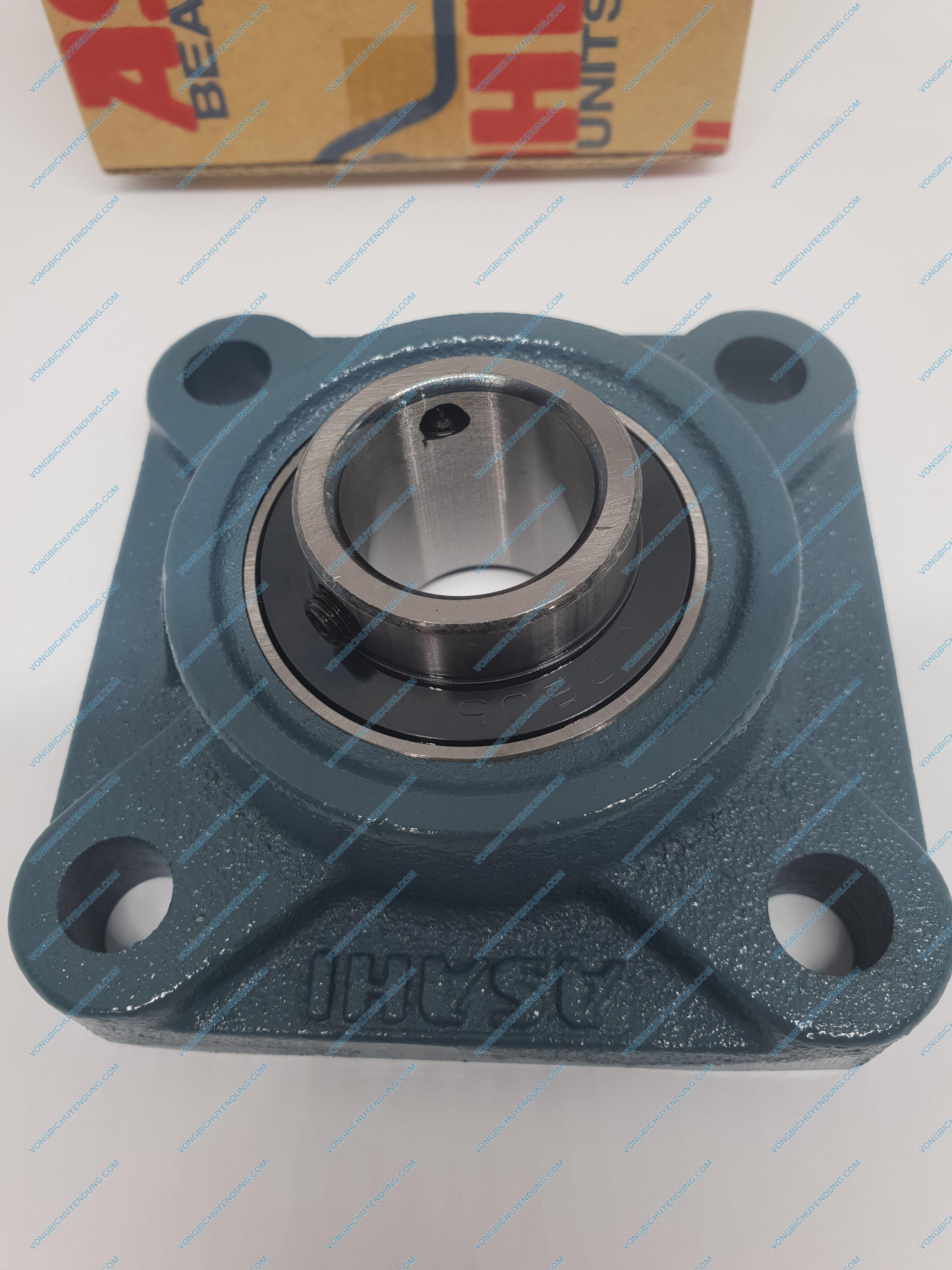 Gối đỡ ASAHI UCF204, Vòng bi ASAHI UCF204, lắp cho trục 20mm