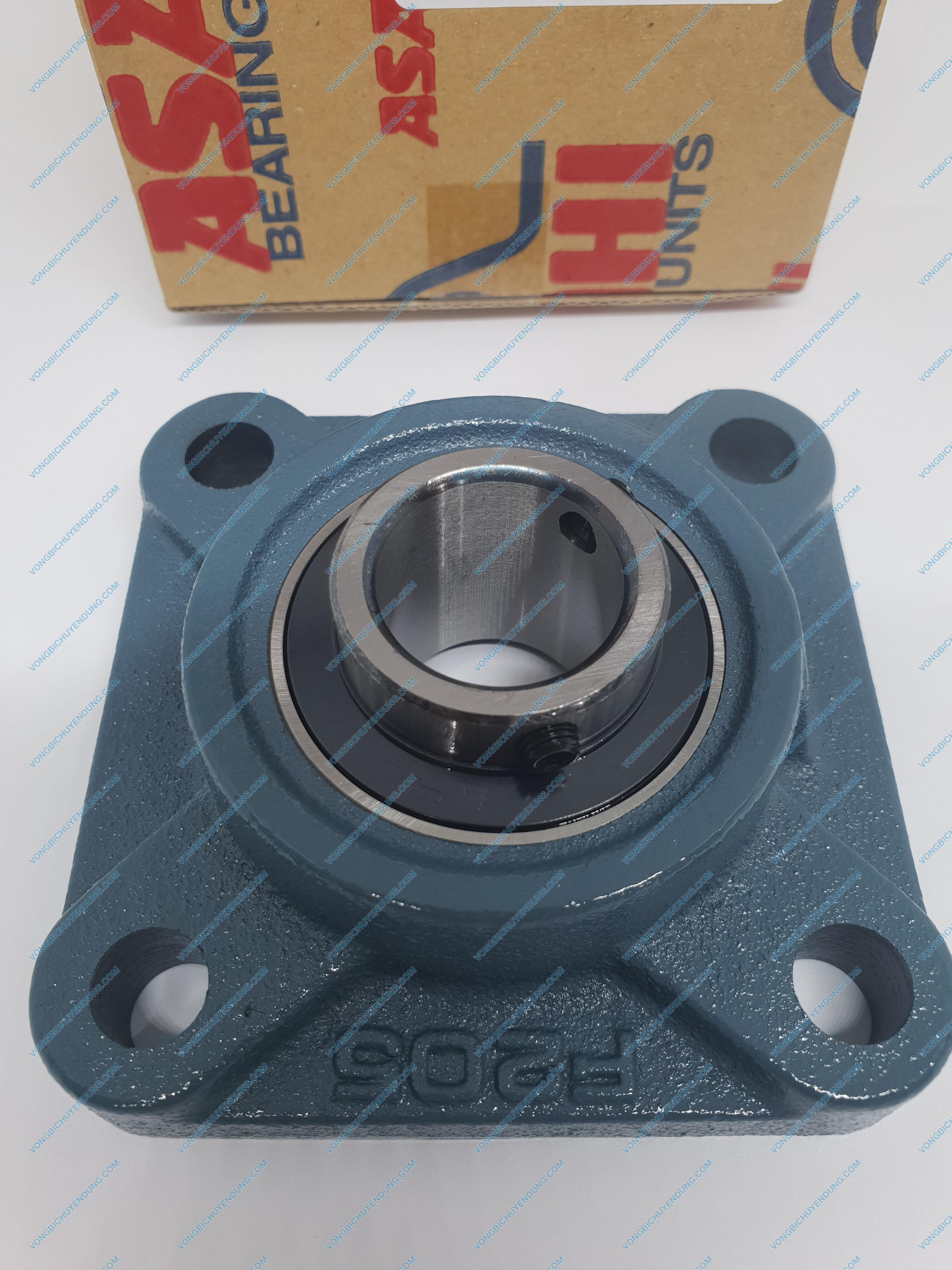 Gối đỡ ASAHI UCF205, Vòng bi ASAHI UCF205, lắp cho trục 25mm