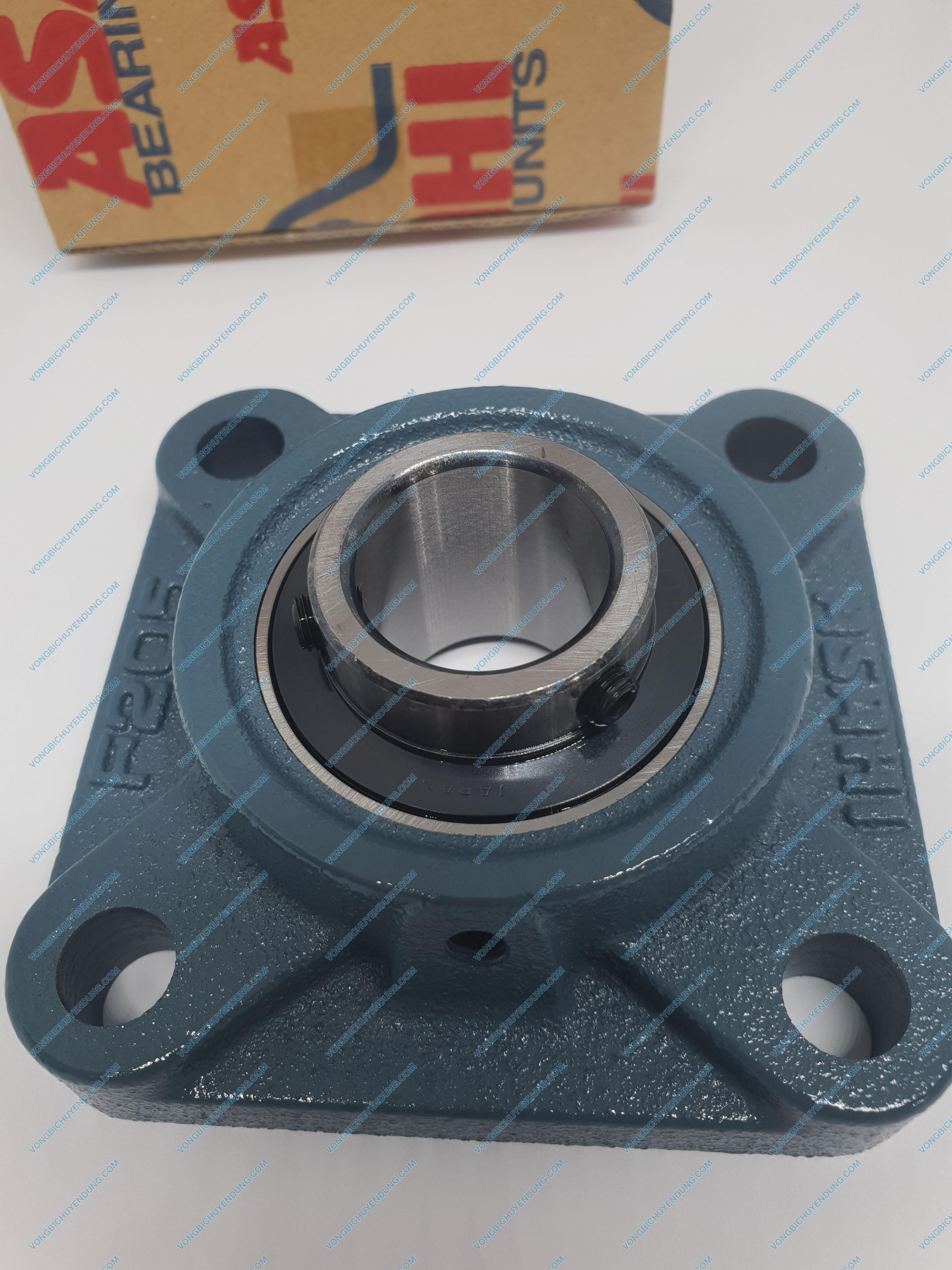 Gối đỡ ASAHI UCF205, Vòng bi ASAHI UCF205, lắp cho trục 25mm