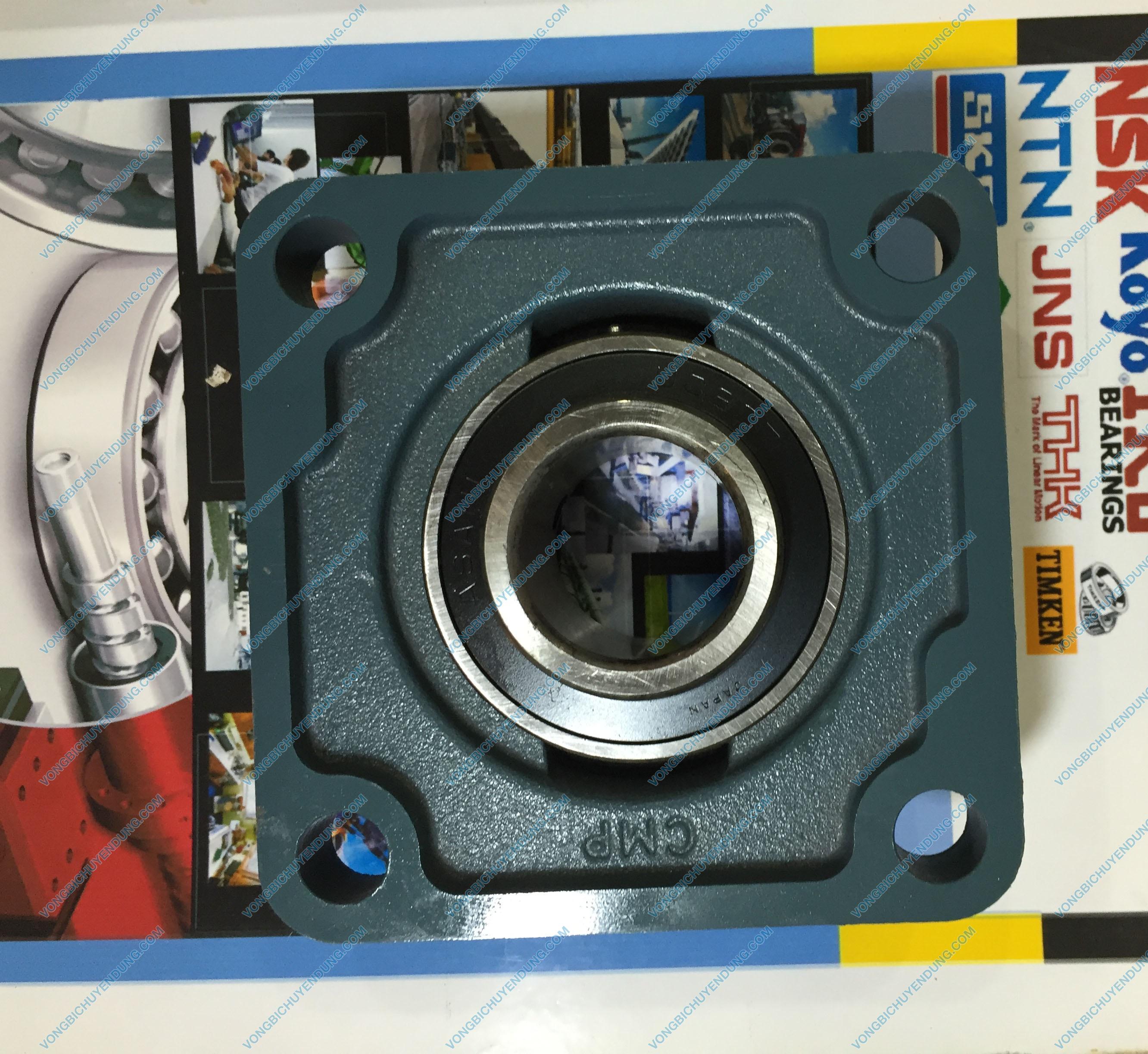 Gối đỡ ASAHI UCF207, Vòng bi ASAHI UCF207, lắp cho trục 35mm