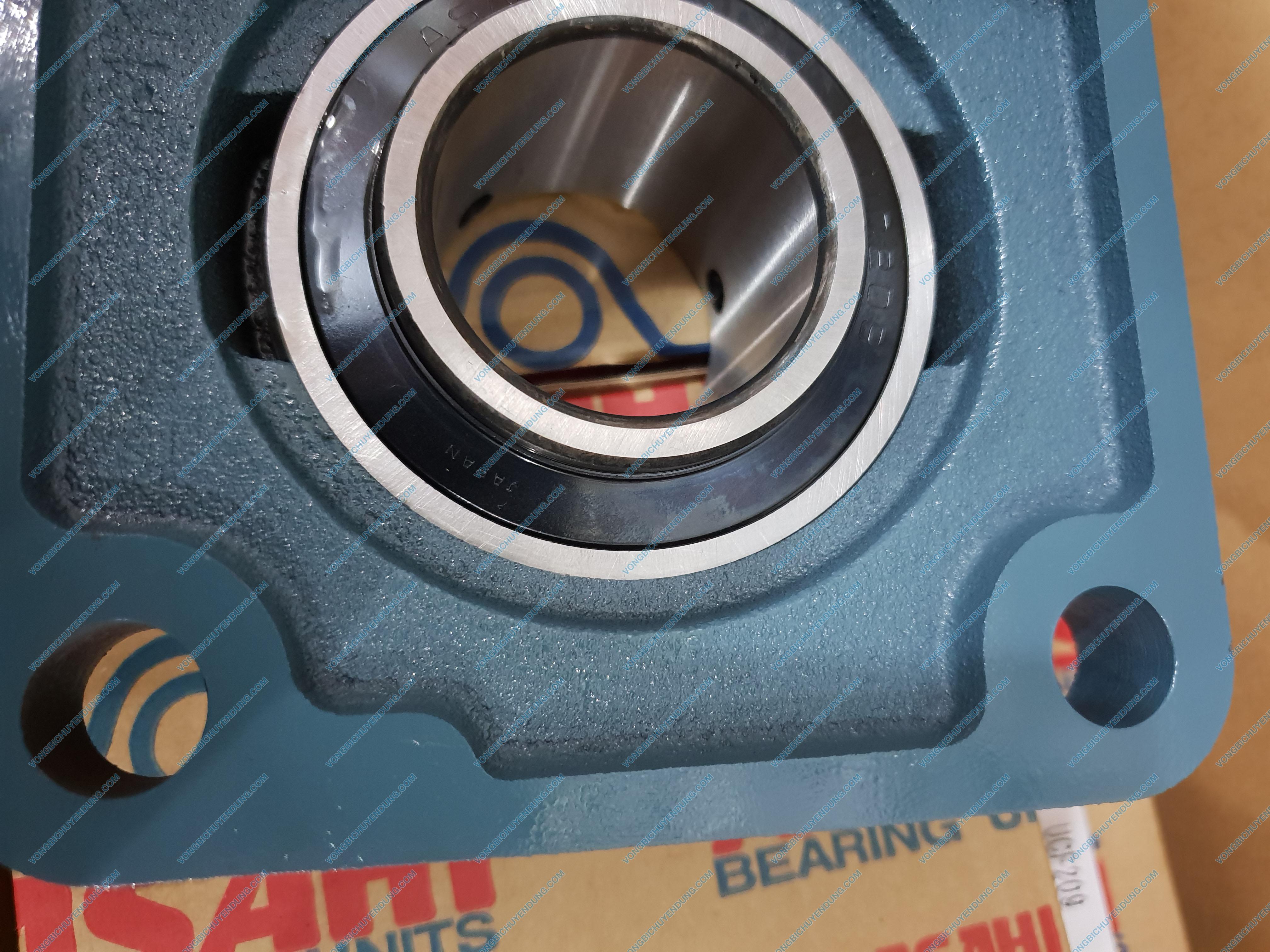 Gối đỡ ASAHI UCF209, Vòng bi ASAHI UCF209, lắp cho trục 45mm