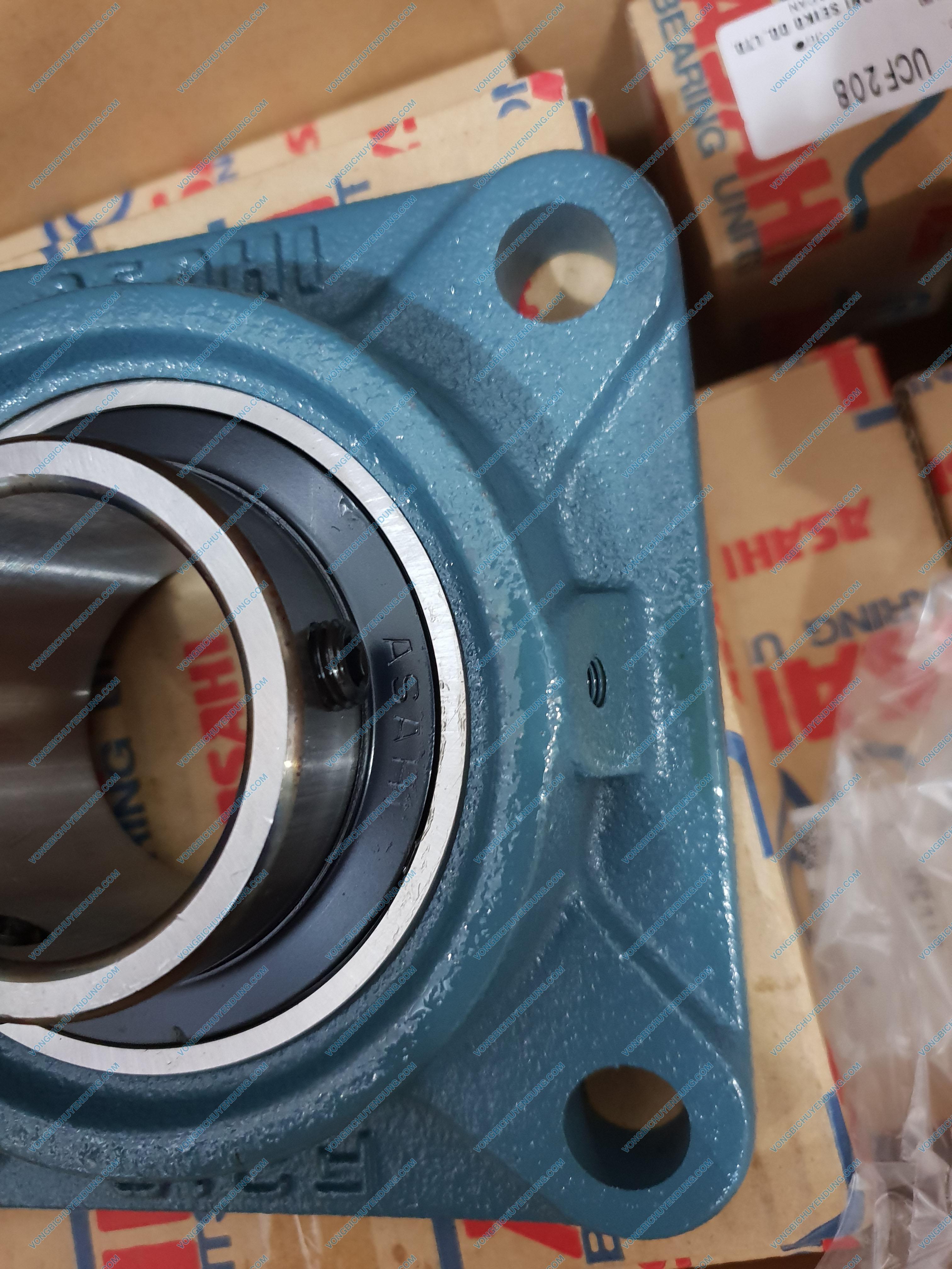 Gối đỡ ASAHI UCF210, Vòng bi ASAHI UCF210, lắp cho trục 50mm