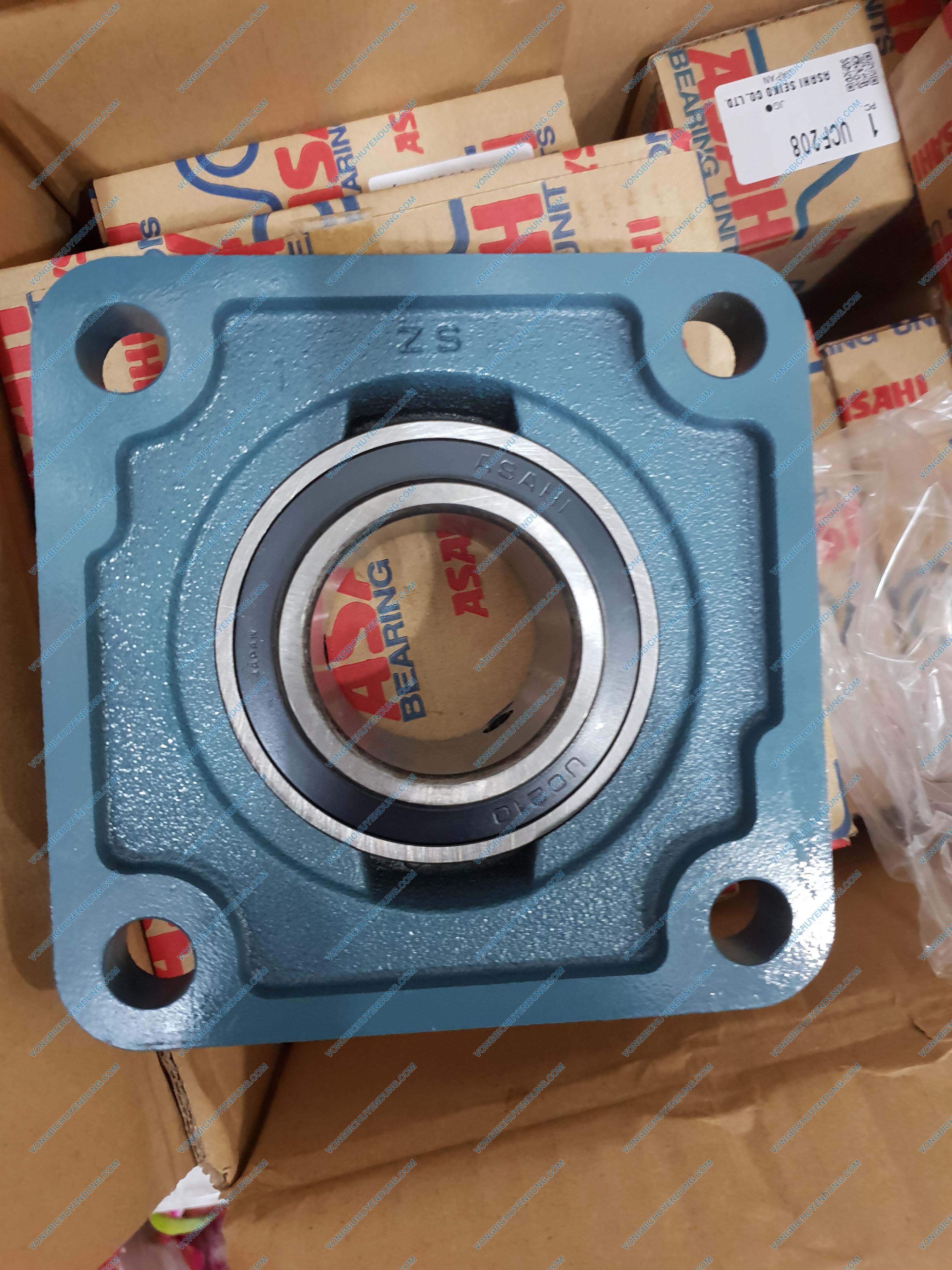 Gối đỡ ASAHI UCF210, Vòng bi ASAHI UCF210, lắp cho trục 50mm