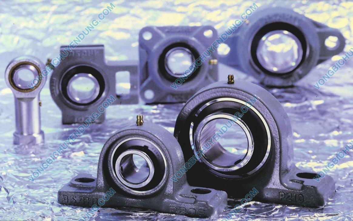 GốGối đỡ ASAHI UCP318, Vòng bi ASAHI UCP318, lắp trục 90mm